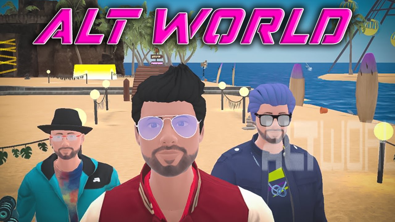 ALTWORLD A NEW METAVERSE GAME with friends🤣🤣🤣 #altworld # ...