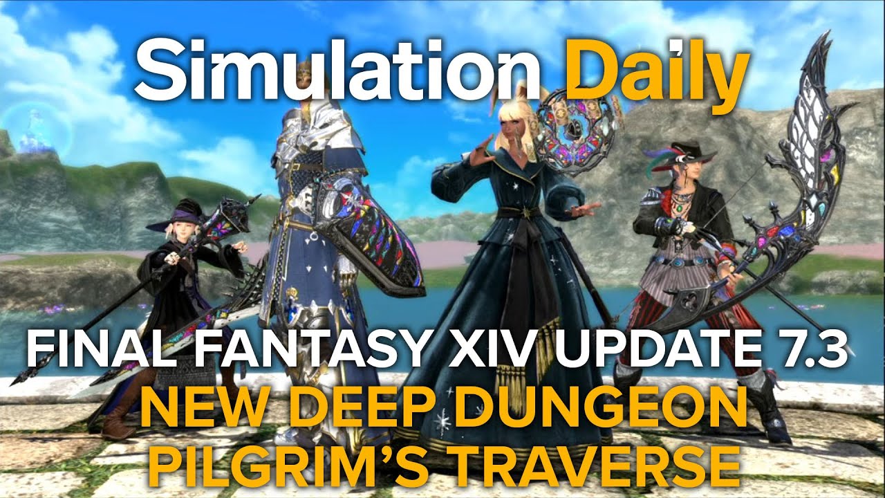 Final Fantasy XIV Update 7.3 - First Gameplay of the New Deep Dungeon ...