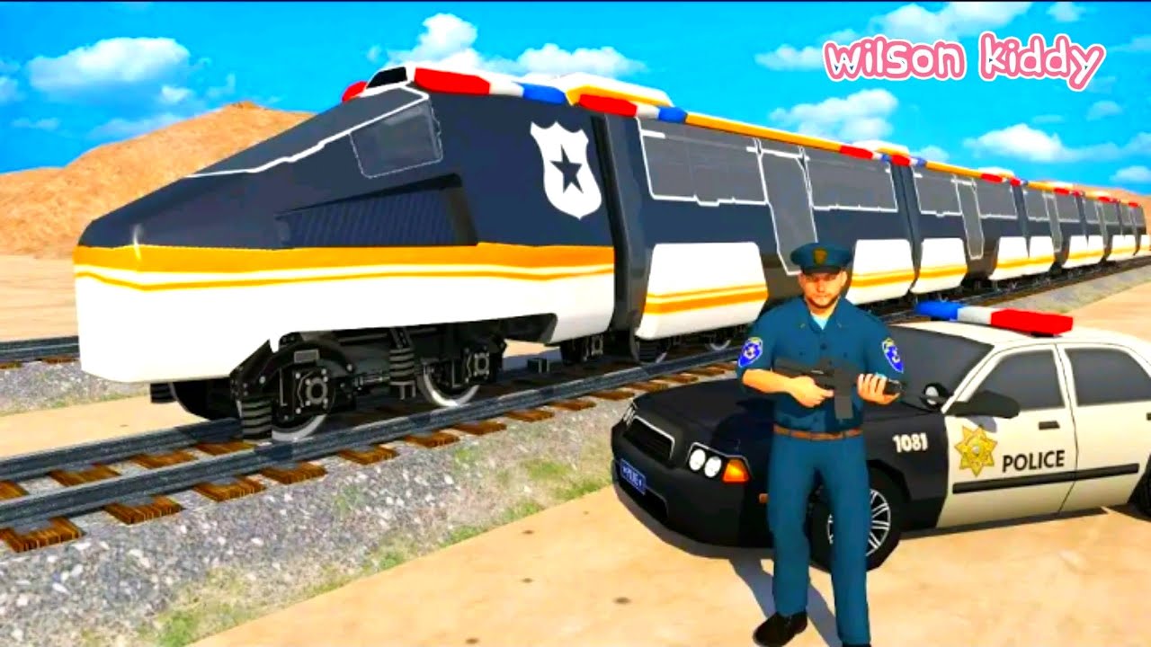 Kereta Api Polisi Bawa Narapidana di Salju | Game Wilson Kiddy - YouTube