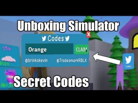 Unboxing Simulator / Secret Codes - YouTube
