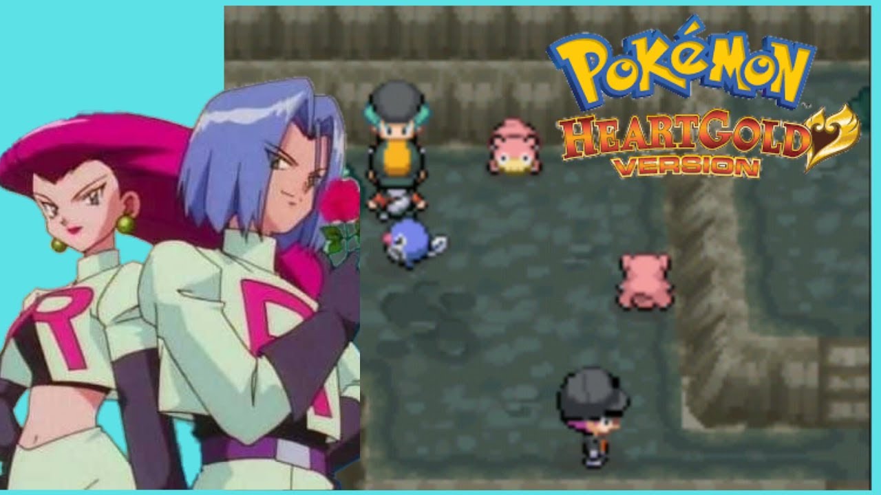 Panda VS Team Rocket!!! | Pokemon Heartgold Gameplay #7 - YouTube