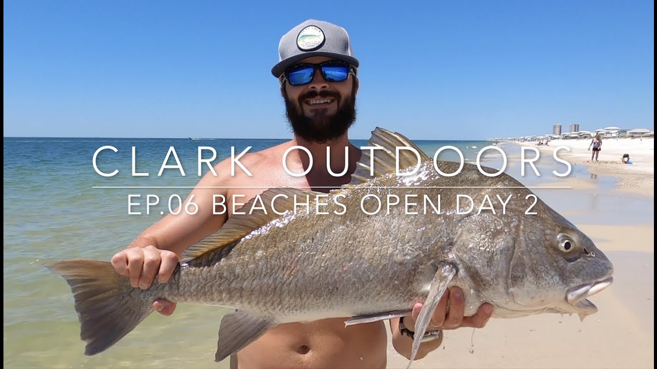 EP.06 BEACHES OPEN DAY 2: Gulf Shores Pompano! - YouTube