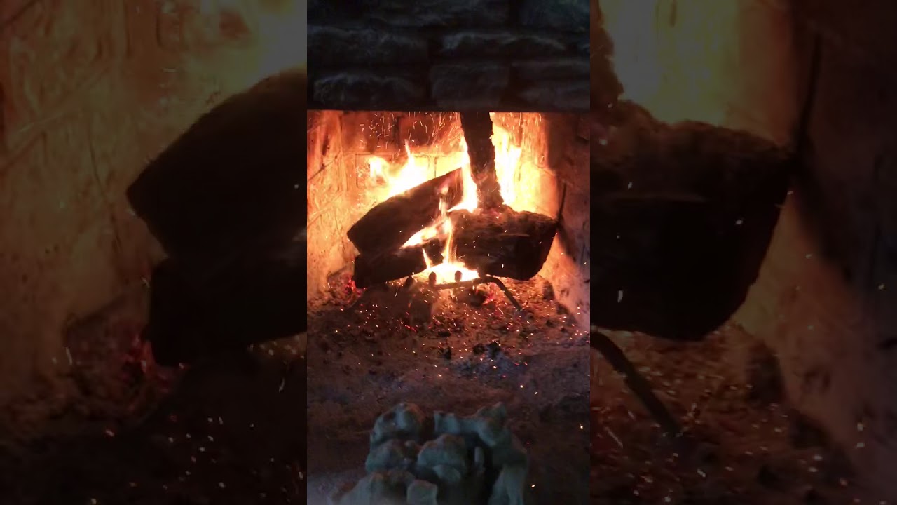Fire sizzle - YouTube