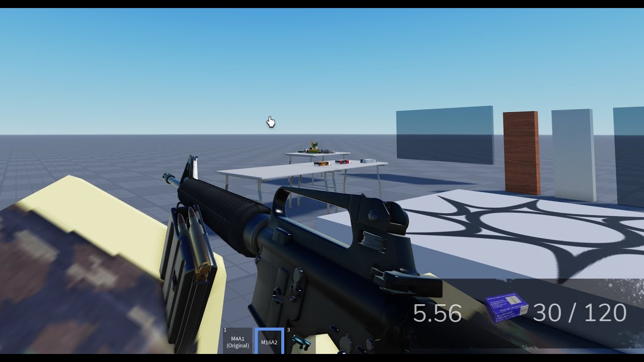 gun system testing - YouTube