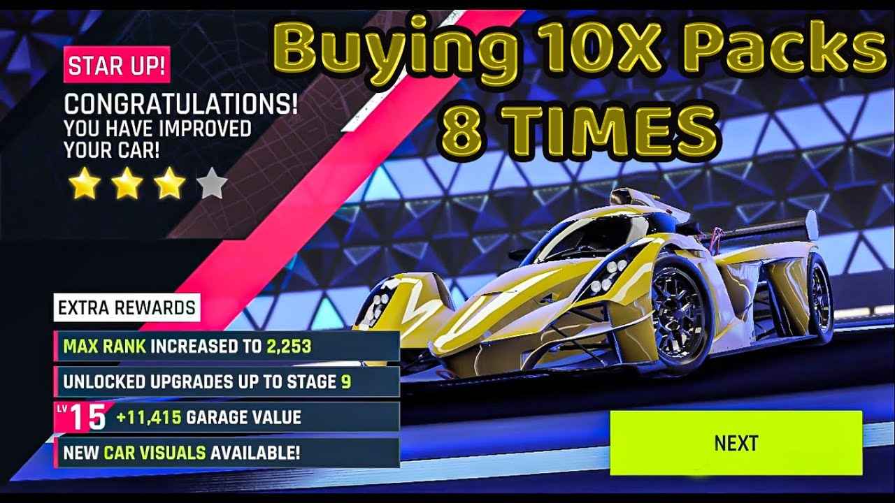 Asphalt 9 ∣ PRAGA R1 ∣ Buying 10X Packs 8 TIMES - YouTube