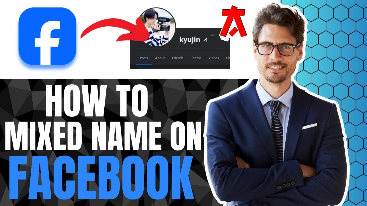 How to mixed name on facebook (NEW) - YouTube