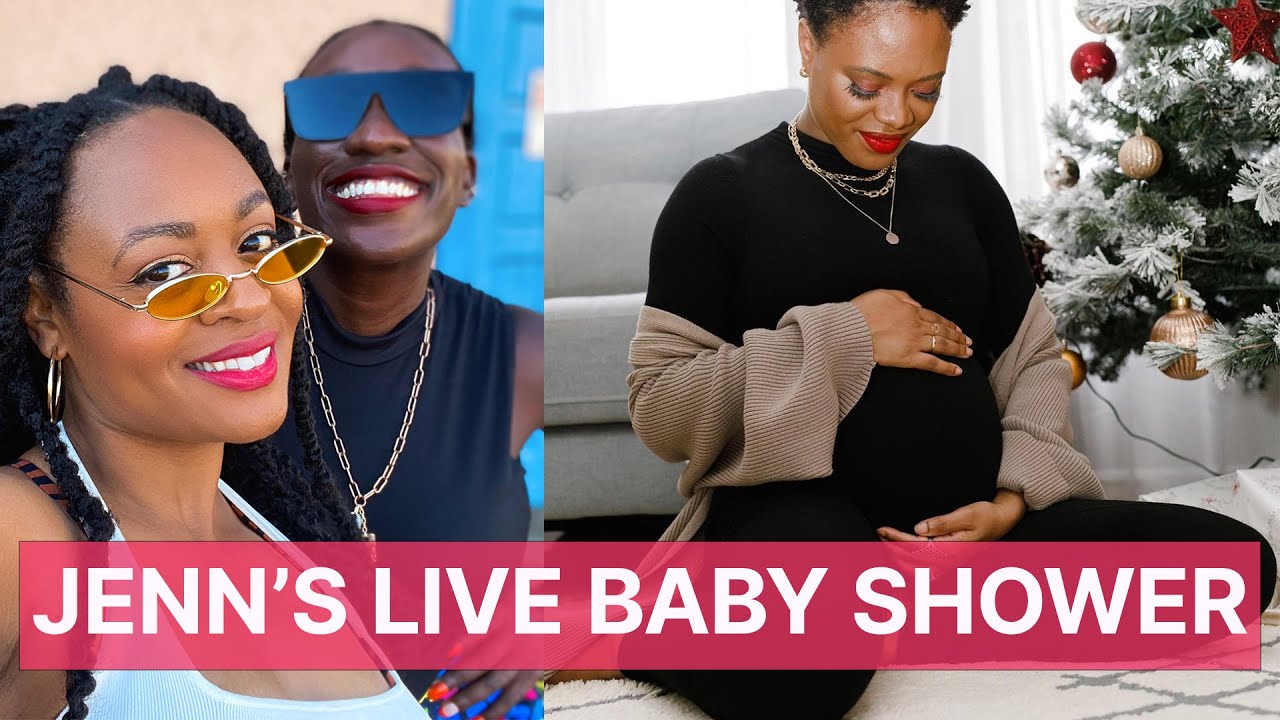 Jenn's LIVE Baby Shower!!!! @JennJackson @NappyFu - YouTube