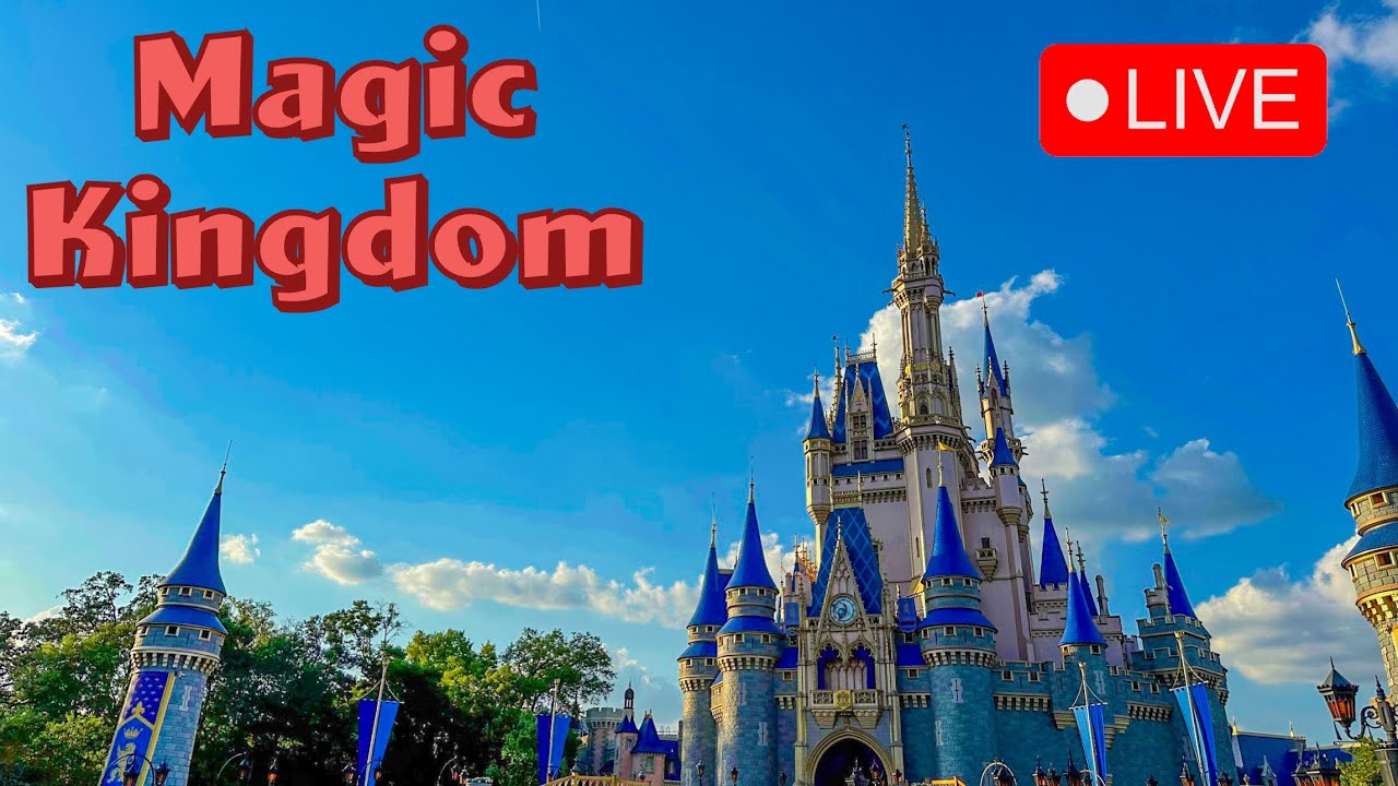 🔴LIVE: Magical Saturday at the Magic Kingdom | Rides | Fireworks ...