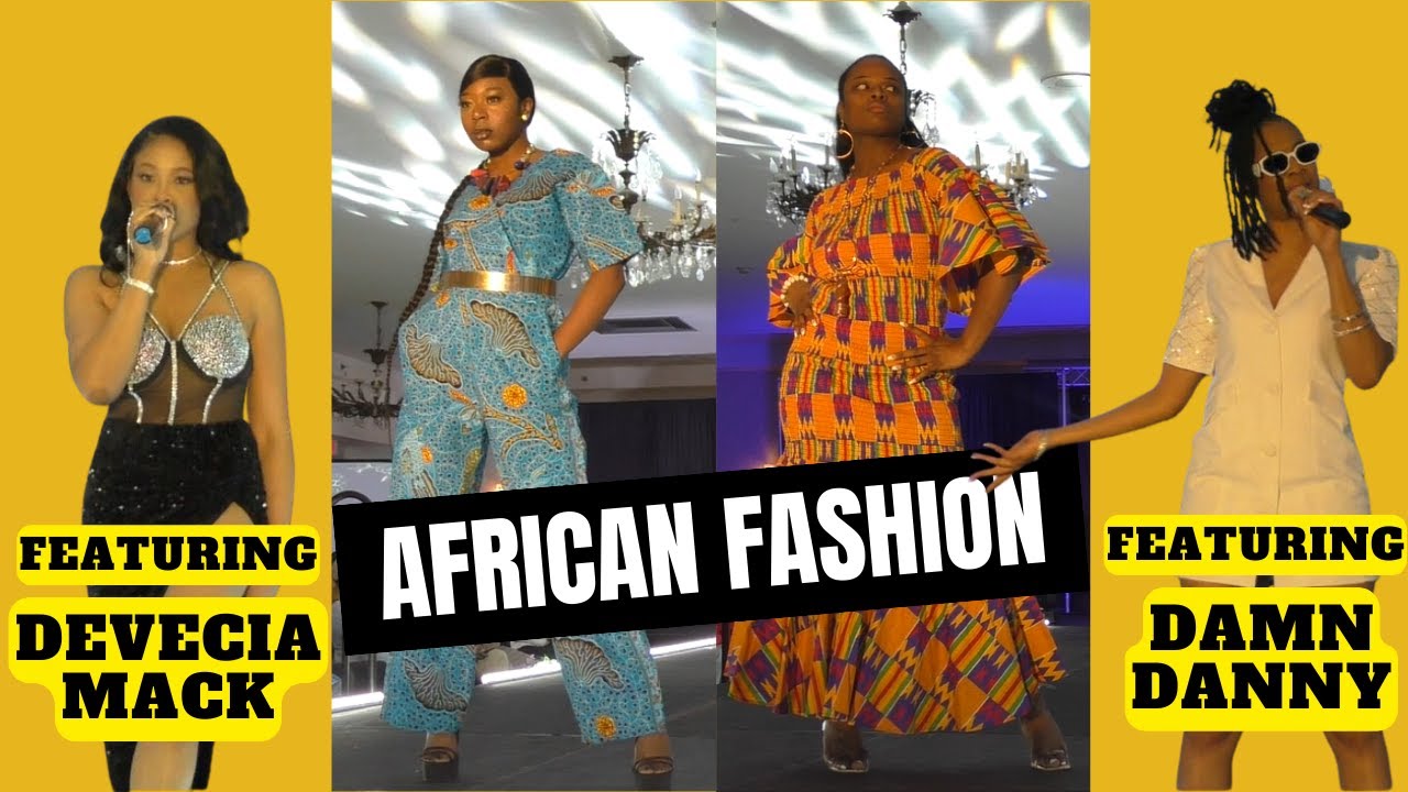 Devecia Mack and Damn Danny | Vicky’s African Designs | Couture x Coiffures - YouTube