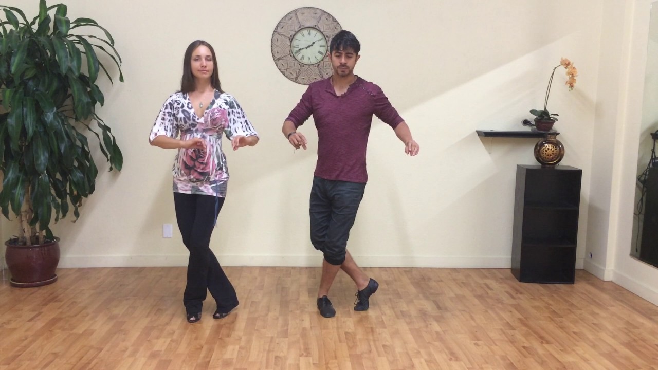 Salsa Dance Spins Techniques Lesson #9: Hook Turns - YouTube