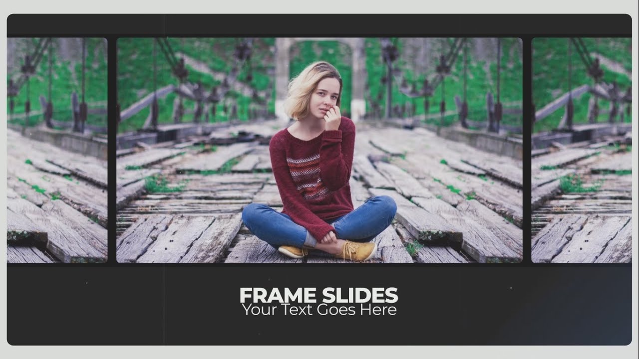 Frame Slides - Free Download Premiere Pro template - YouTube