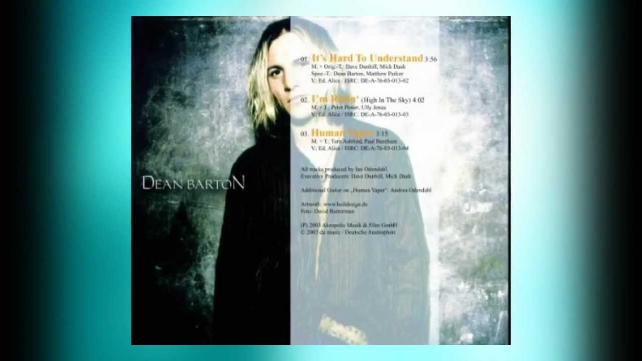 Dean Barton - It's Hard To Understand (2003) - YouTube
