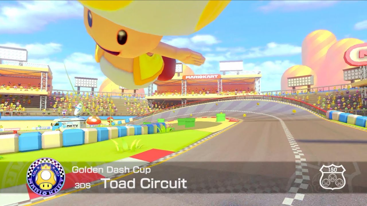 3DS Toad Circuit Booster Course Pass Wave 1 - Mario Kart 8 Deluxe - YouTube