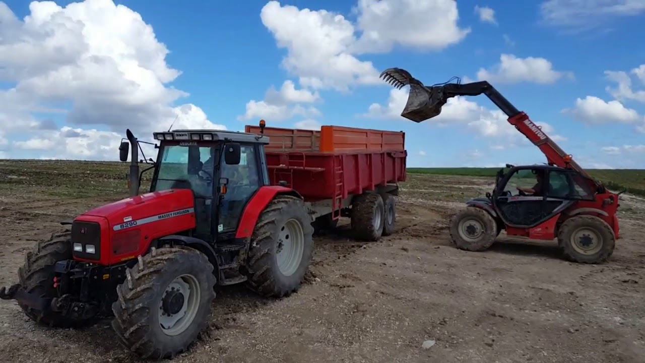 John deere 7230r roue jumelée et john deere 8430r !!!! - YouTube