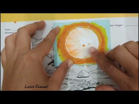 Bermain Usap Abur Gambar Matahari