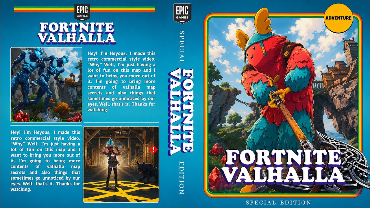 Fortnite Creative Map - 'Valhalla' (Fan Trailer) - YouTube