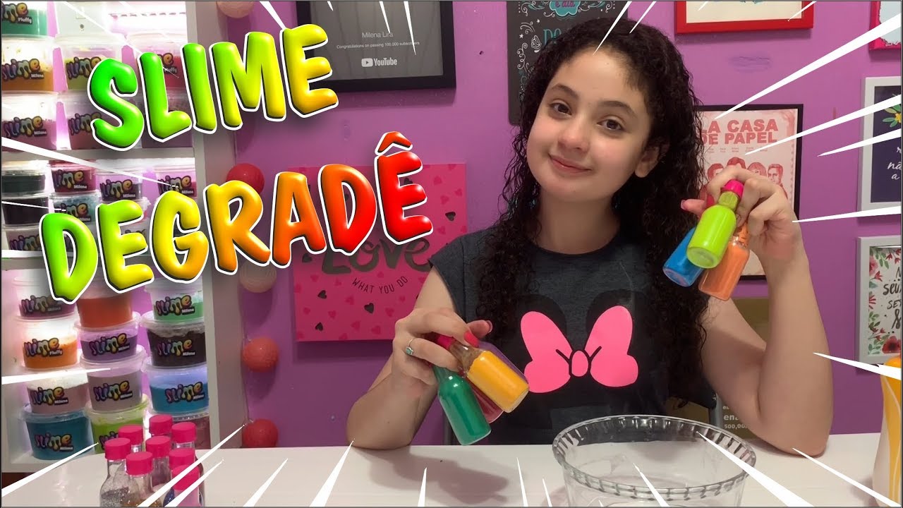 CRIANDO SLIMES DECORATIVAS - YouTube