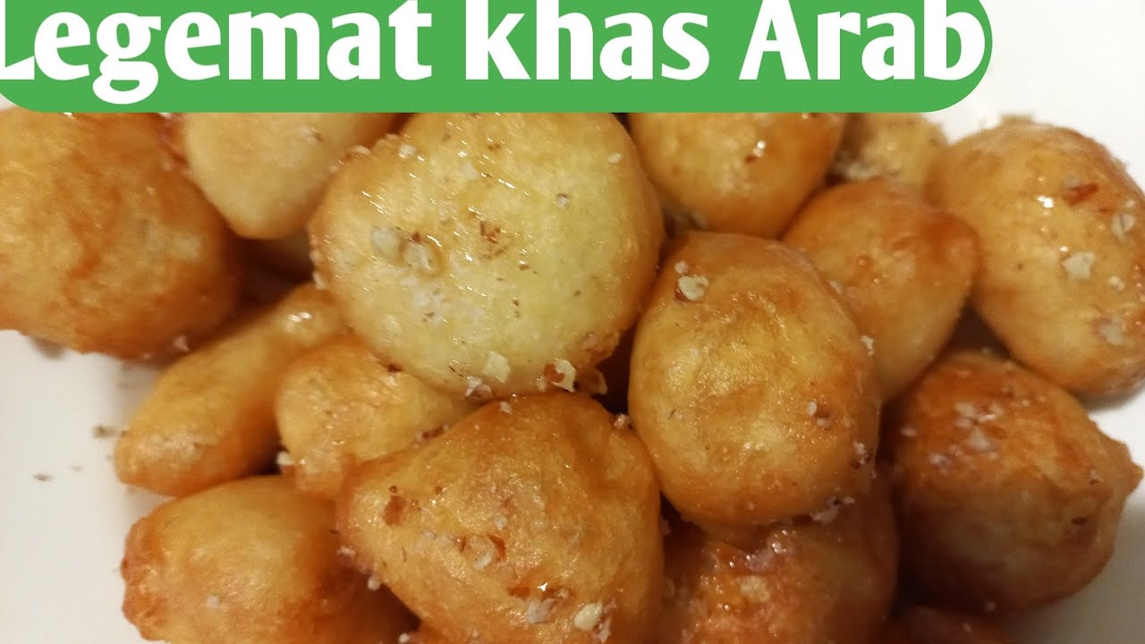 Cara membuat Legemat khas Arab Menu ramadhan - YouTube