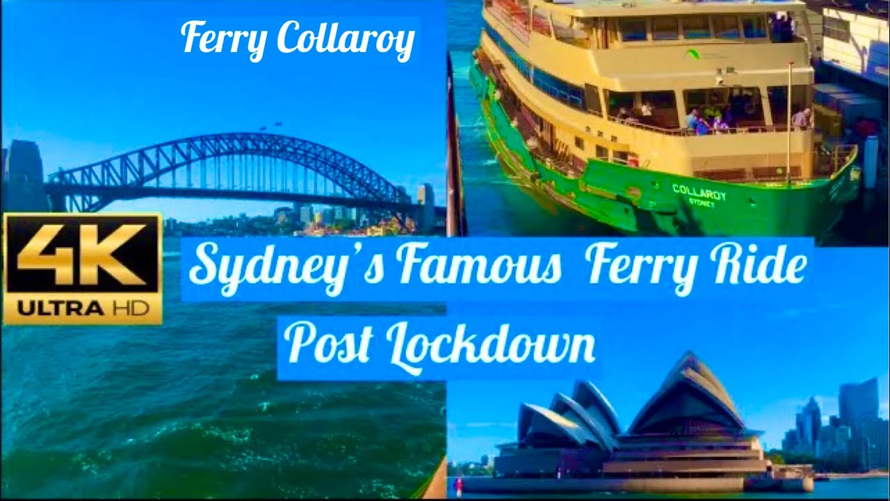 [ 4K ] Sydney Ferry Ride,Sydney’s famous Manly ferry ⛴, Circular Quay ...