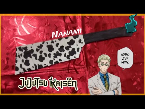 How to make Nanami’s blunt knife with paper | Jujutsu kaisen ...