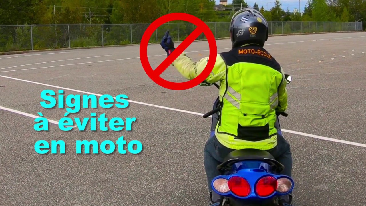 25 Signes Moto à Savoir - YouTube