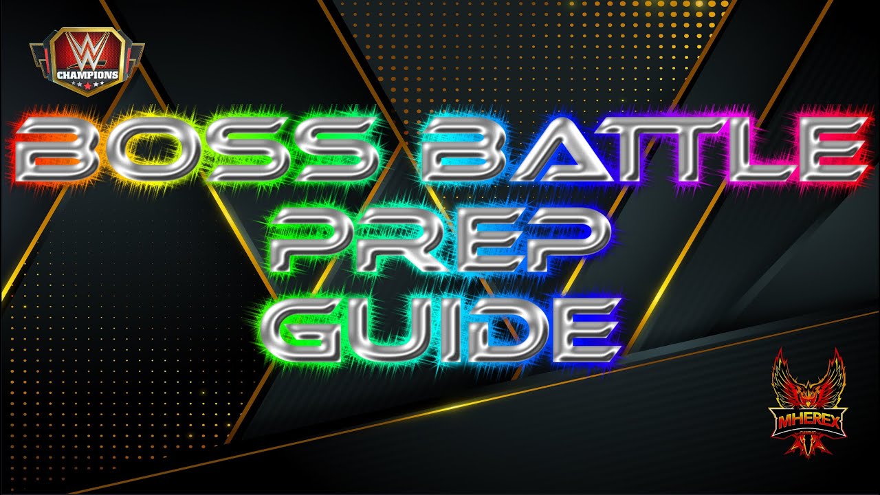 Boss Battle Prep Guide - YouTube