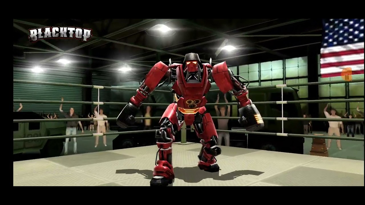 Real steel world robot boxing,Blacktop VS Tackle - YouTube