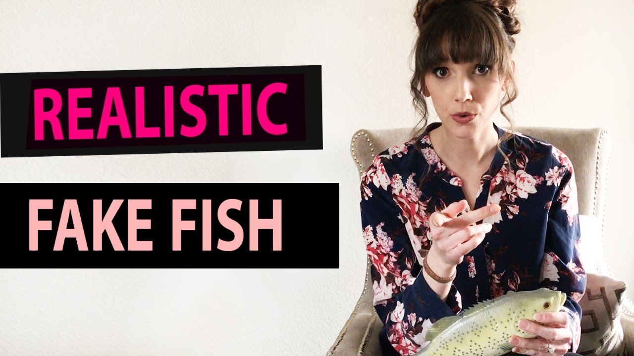 How To Use and Display Fake Fish - YouTube
