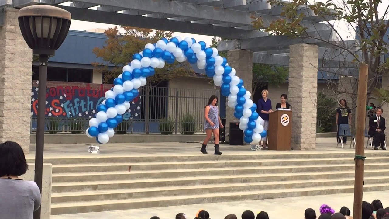 5/27/15 Elaine 5th Grade Graduation Ceremony 現場錄影@Quail Summit ...