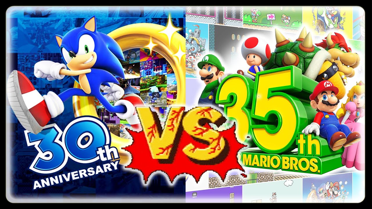 Sonic's 30th Anniversary (2021) VS Mario's 35th Anniversary (2020 ...