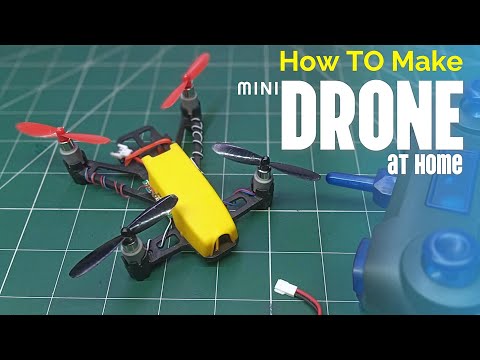 Making mini drone at Home 🏠| How to make  Q100 Drone Easy