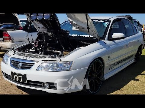 'VYNOT' BLOWN VY COMMODORE AT BURNOUT BOSS 2023 - YouTube