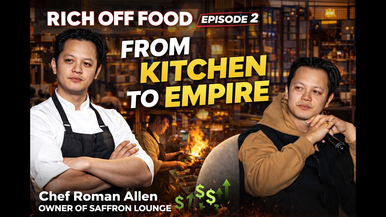 Vegas Chef Secrets | Chef Roman Allen (Saffron Lounge) | Rich Off Food ...