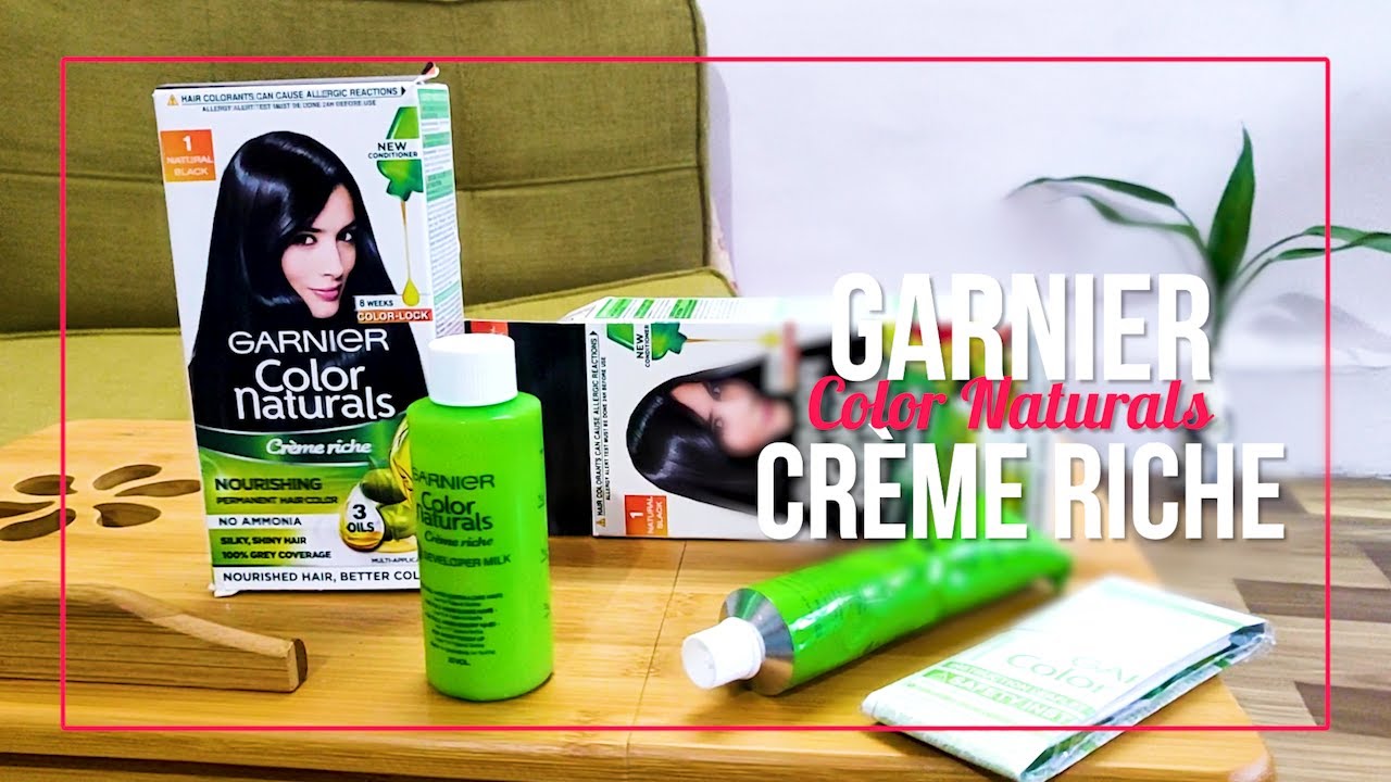Garnier Creme Riche Hair Colour Review - YouTube