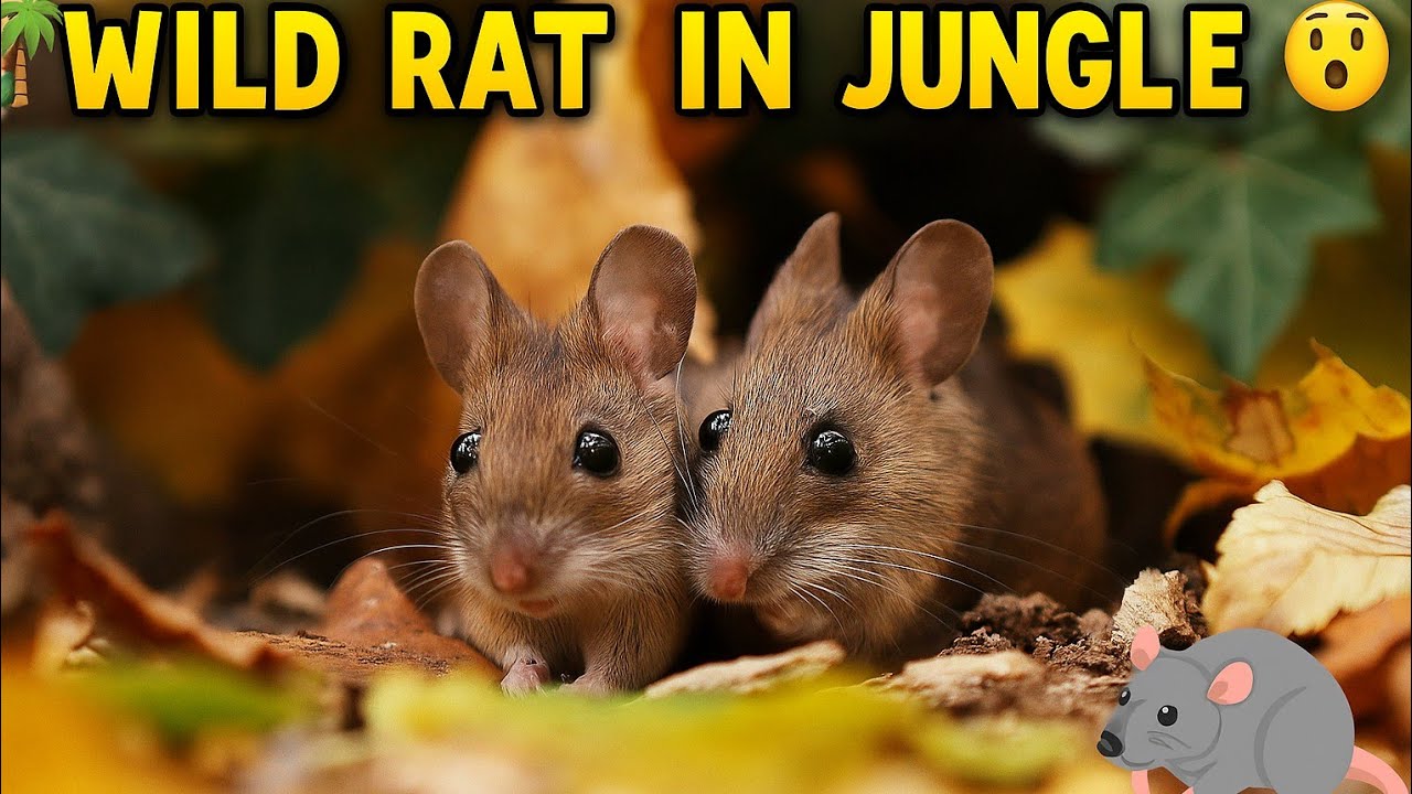 Wild Rat Life in Jungle | Amazing Animal Behavior & Survival Instincts ...