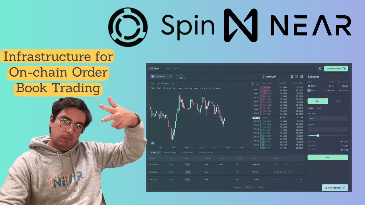 Introducing Spin Finance: DeFi Derivatives Infrastructure on NEAR Protocol - YouTube