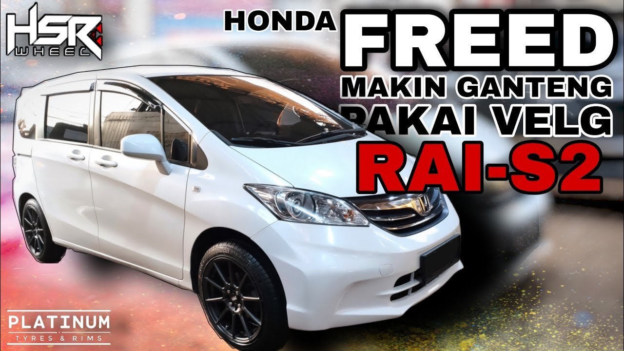 HONDA FREED USE VELG HSR WHEEL TYPE RAI-S2 RING 17 PLUSH BAN 205 50 R17 ...