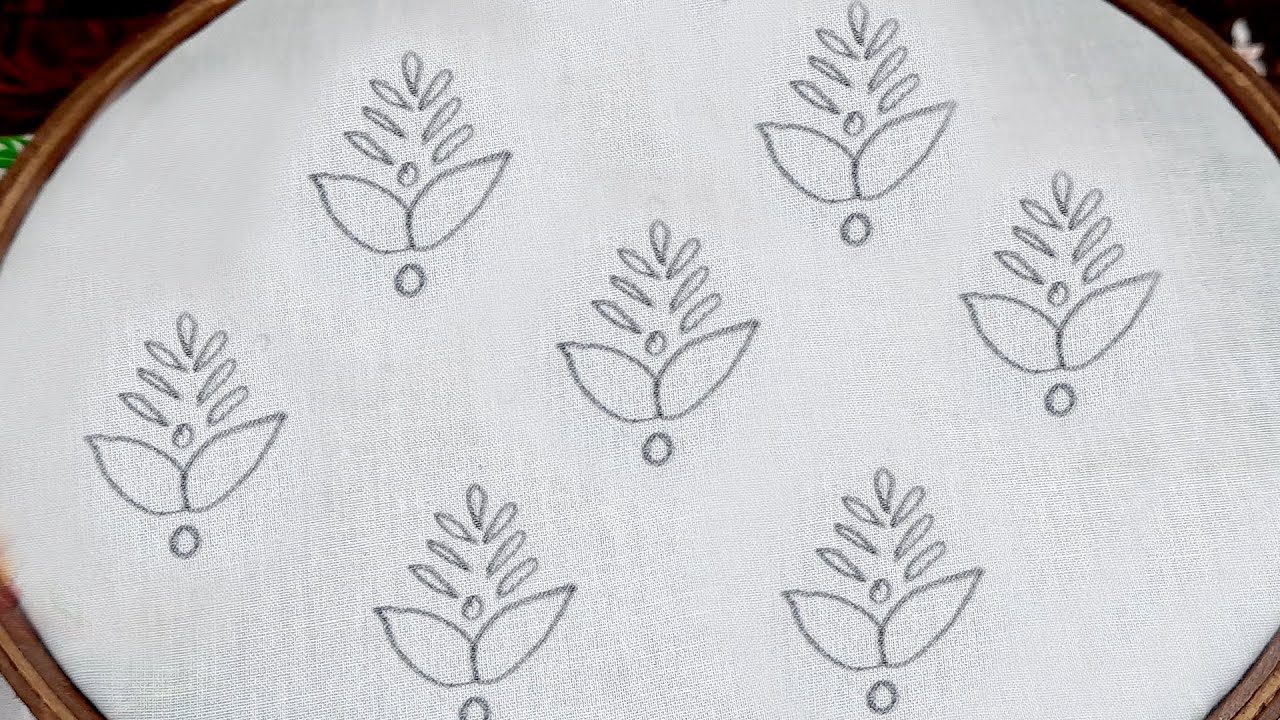 Easy All Over Embroidery Tutorial, All over Embroidery for dresses ...
