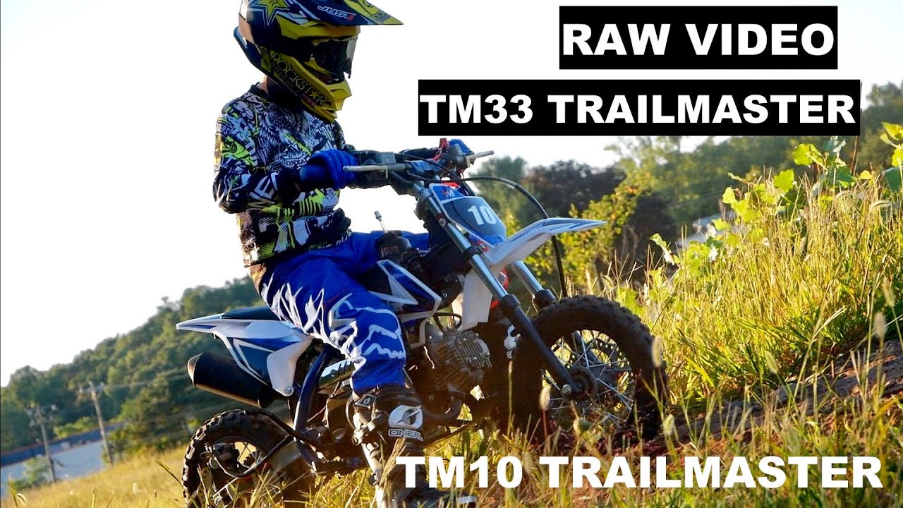 MOTOVLOG TM33 TRAILMASTER RAW VIDEO TM10 TRAILMASTER #vlog #motocross # ...