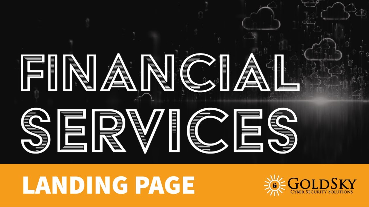 Financial Services Security Program - YouTube