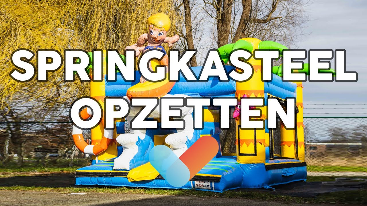 Hoe Zet Ik een Springkasteel op? - Sprinkasteel opzetten met Eventa ...