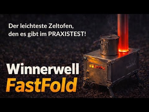 Der leichteste Zeltofen, den es gibt im PRAXISTEST! Winnerwell FastFold!