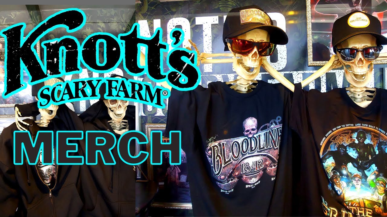Knotts Scary Farm Halloween Merch Lets See What They Have Knotts