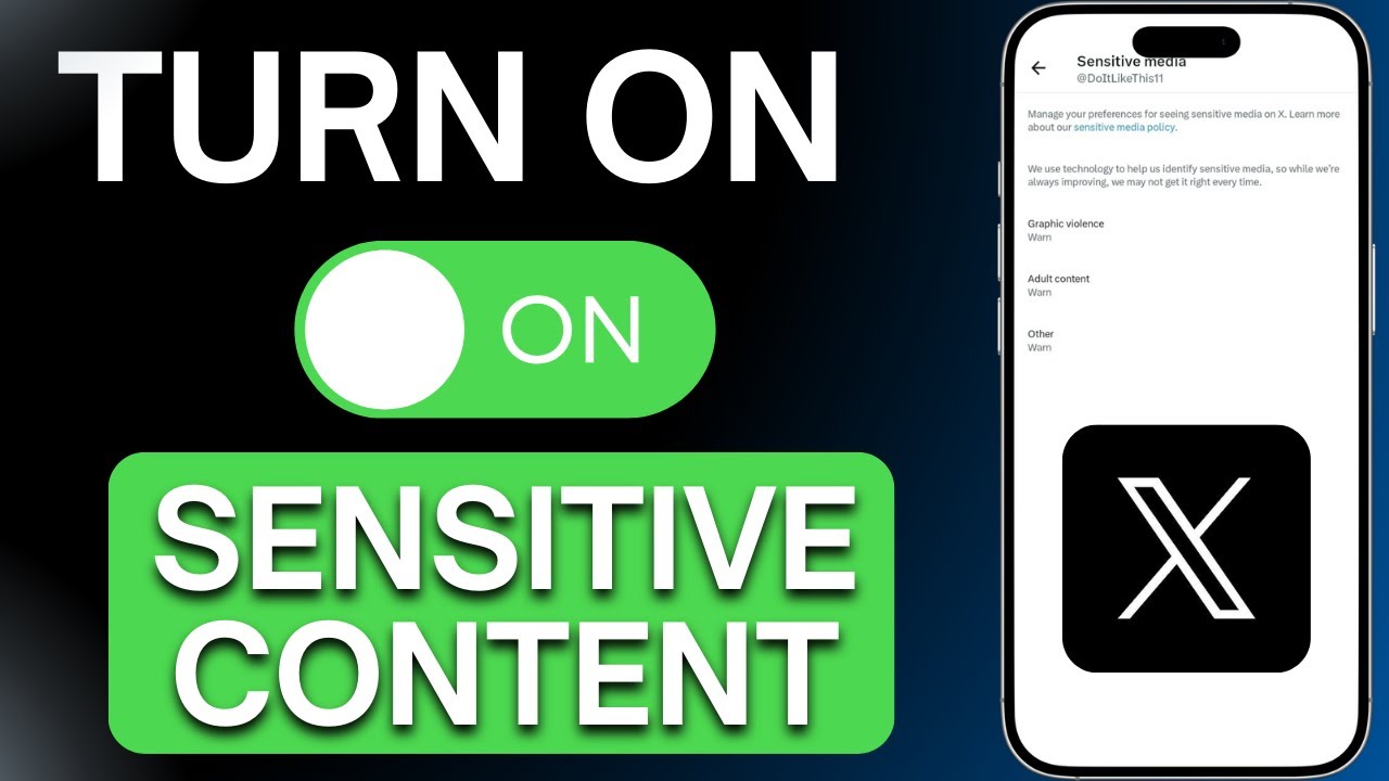 How To Enable Sensitive Media (Graphic Violence, Adult Content, Other ...