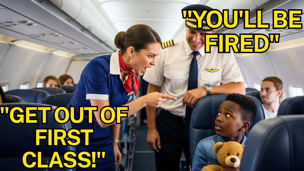 Black Boy Kicked Out of First Class — 15 Minutes Later, His CEO Dad ...