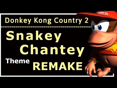 Donkey Kong Country 2 Snakey Chantey Remake - YouTube