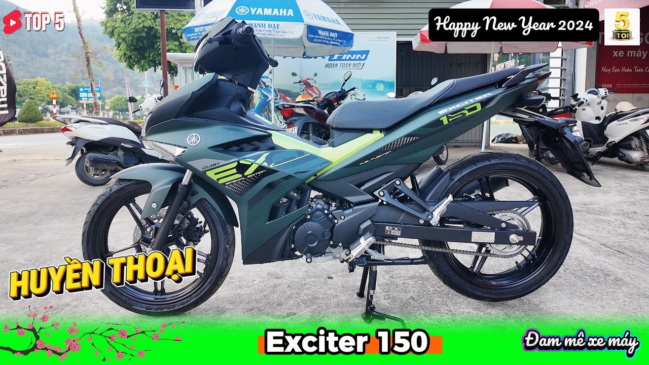 HUYỀN THOẠI Exciter 150 2023 "XANH RÊU QUÂN ĐỘI" ️ 43-45 triệu 1 em ...