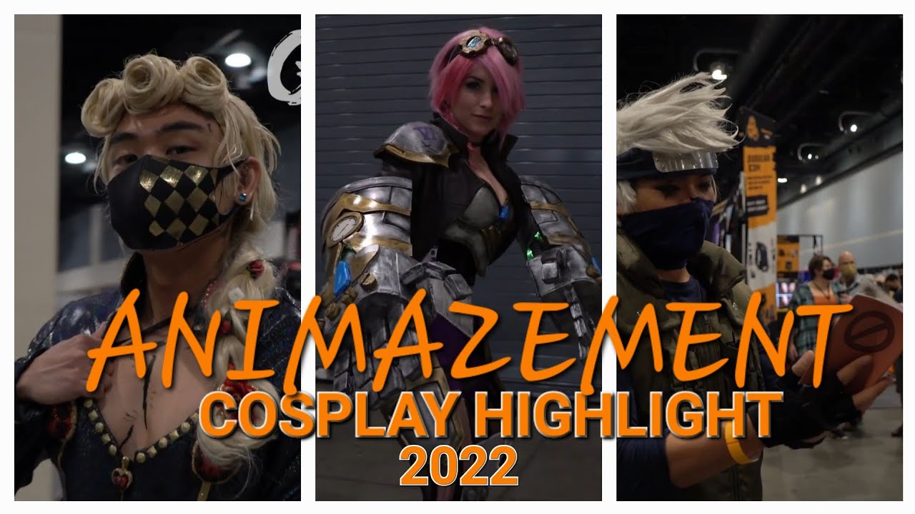 Animazement 2022 Cosplay Highlight! Raleigh, NC - YouTube