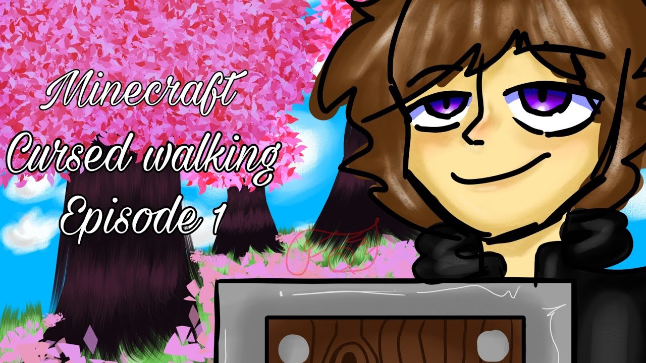 Minecraft Cursed Walking (pt. 1) These zombies are no joke! - YouTube