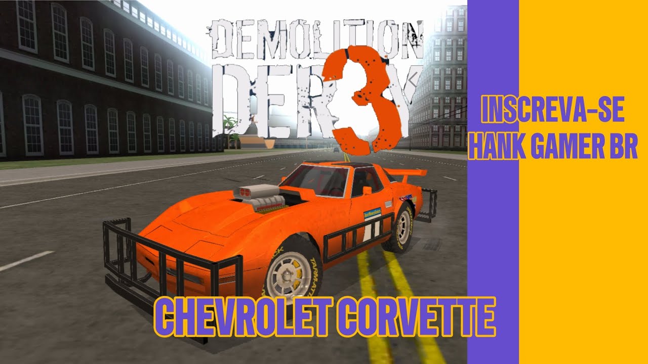 Demolition Derby 3 / Chevrolet Corvette C3 gameplay - YouTube